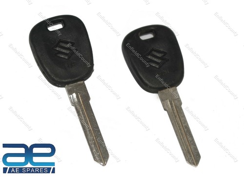 For Suzuki Blank Ignition Keys 2 Pcs With S Logo Compatible With Alto ...