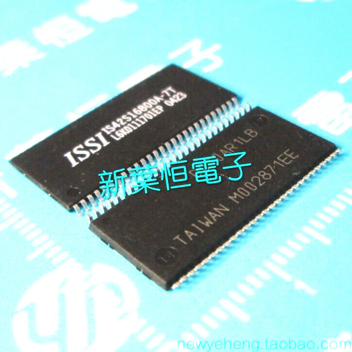 3PCS IS42S16800F-7TLI IC SDRAM 128M 143MHZ 54TSOP IS42S16800 42S16800 ...