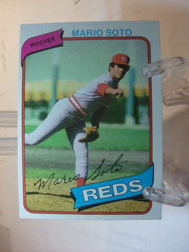1980 Topps Baseball Card #622 - Mario Soto - Cincinnati Reds (95651) | eBay