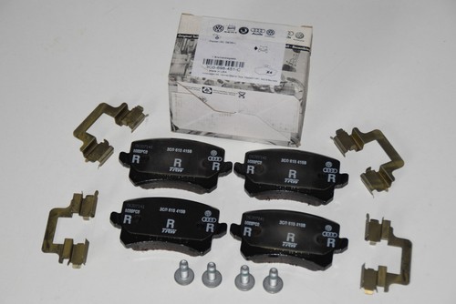Original VW Passat 3C Bremsklötze Bremsbeläge Set Hinten 3C0698451C ...