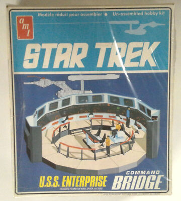 1x RJ0932: Star Trek: U.S.S. Enterprise Command Bridge: Model Kit: AMT ...