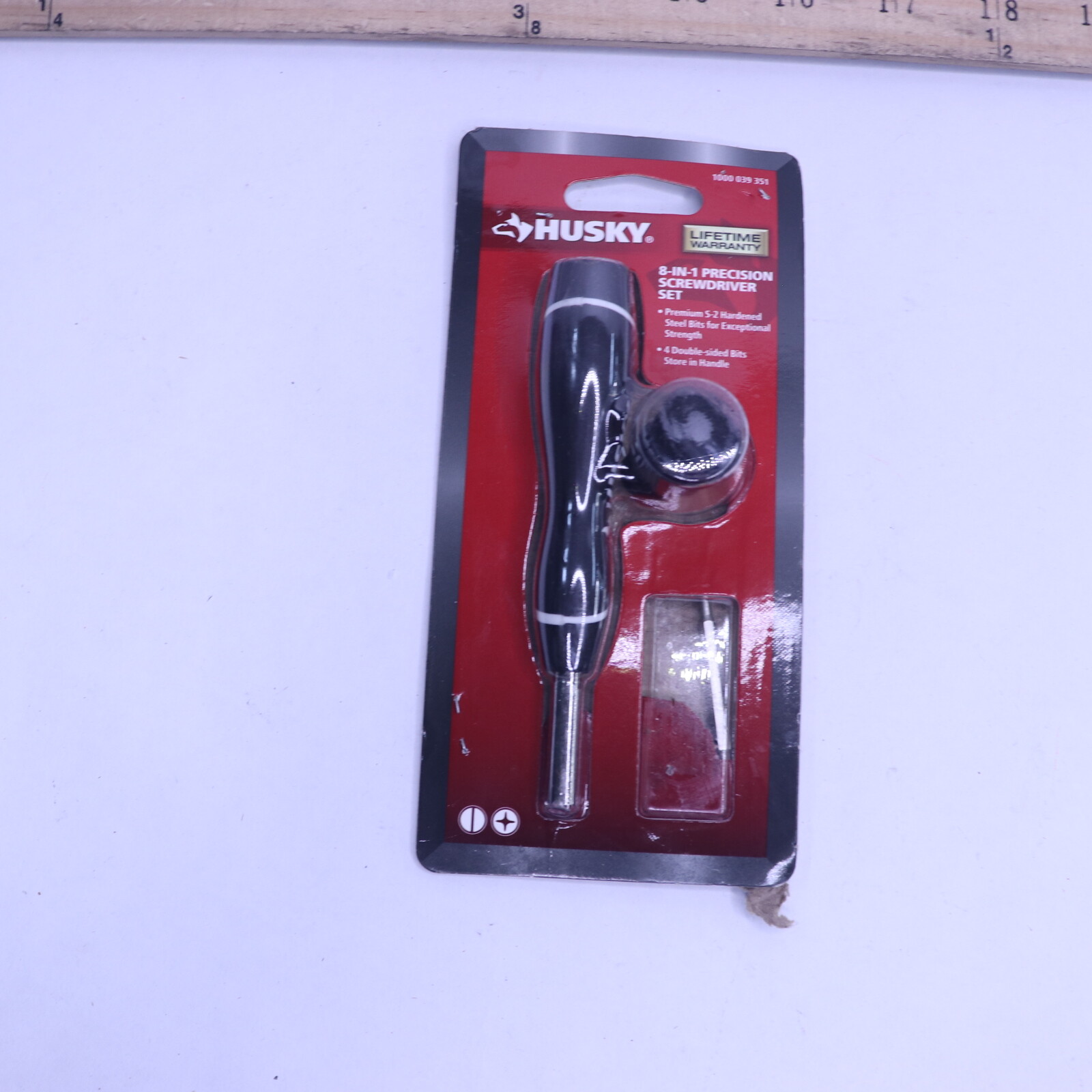 Husky Precision Slotted and Philips Screwdriver 1000 039 351 - 1 Bit ...