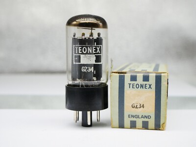 1x GZ34 TEONEX England Röhre Tube NEW in Box | eBay