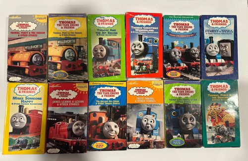 Lot of 10 Thomas the Tank Engine & Friends VHS Steamies vs Diesels ...
