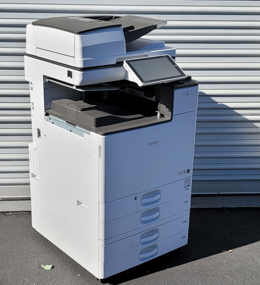 Ricoh IMC4500 IM C4500 Color Copier, Printer, Scanner, 45 ppm - Meter ...