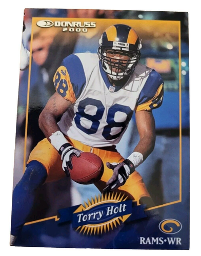 2000 Donruss NFL Football Card 127 Torry Holt St. Louis Rams (A4 | eBay