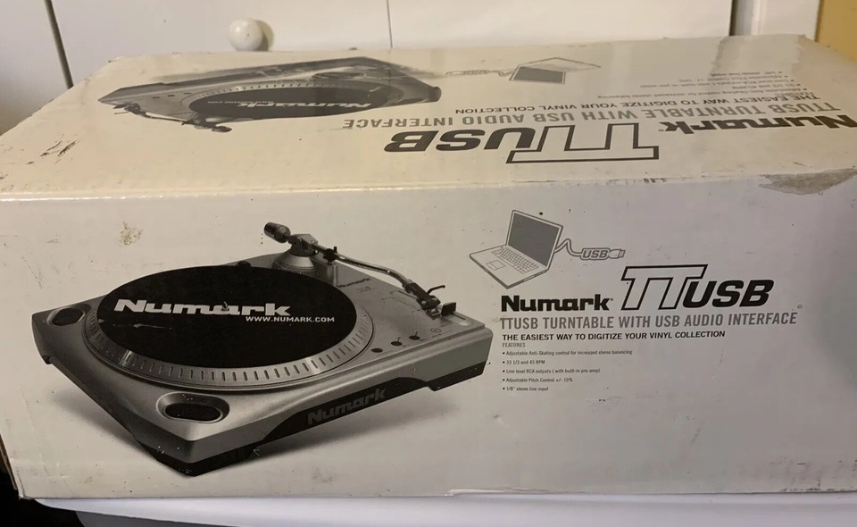 New Numark TT USB Turntable Open Box TTUSB | eBay