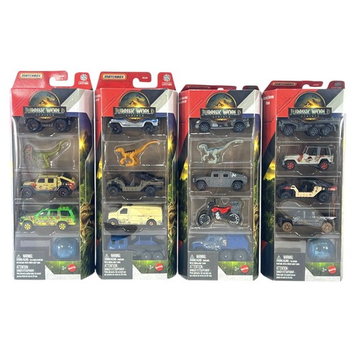 2025 Matchbox Jurassic World Rebirth Lot of 4 (5 Packs) | eBay