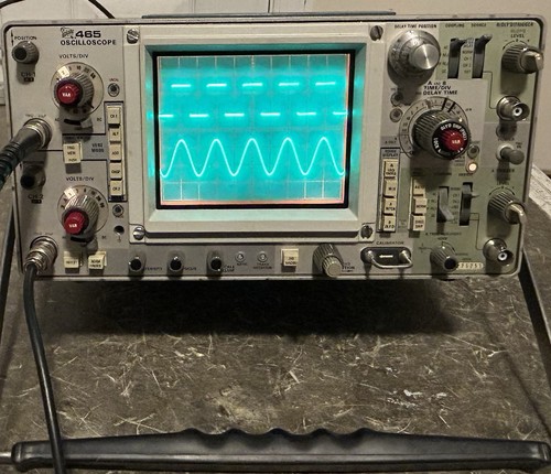 Tektronix 465 Dual Trace 100 MHz Oscilloscope tested | eBay