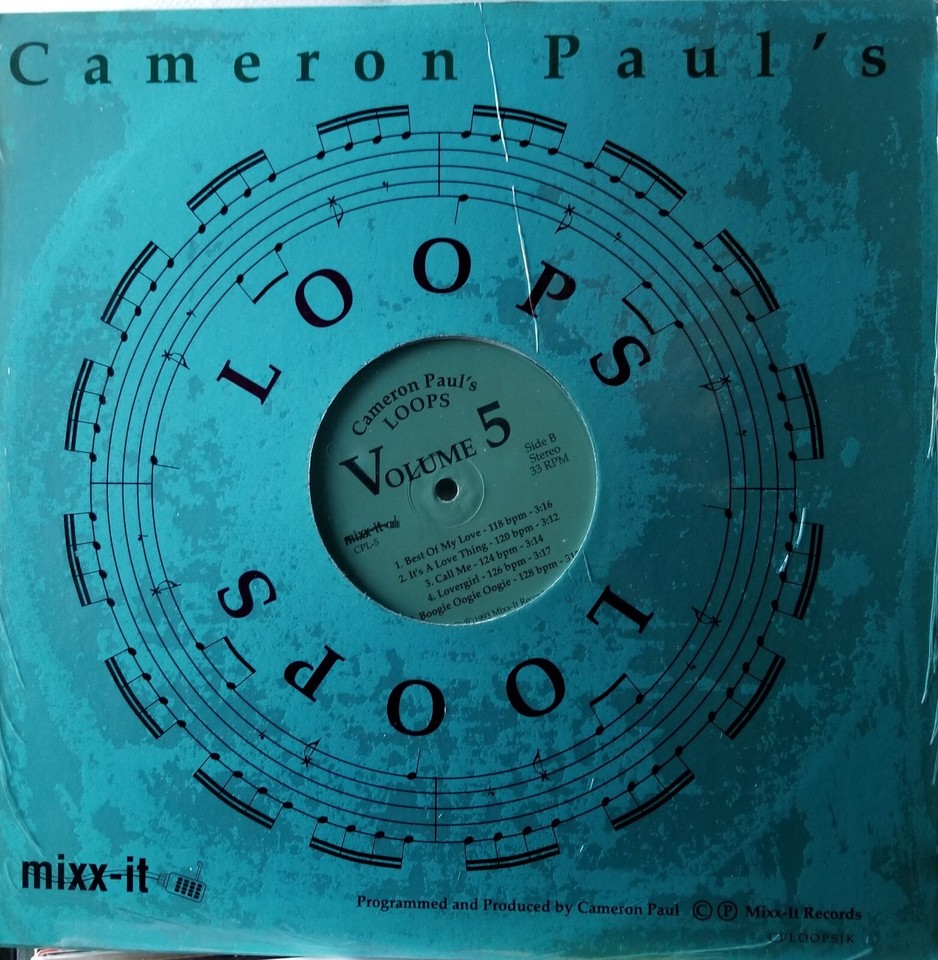 Cameron Paul-Loops Volume 5 Vinyl SEALED | eBay