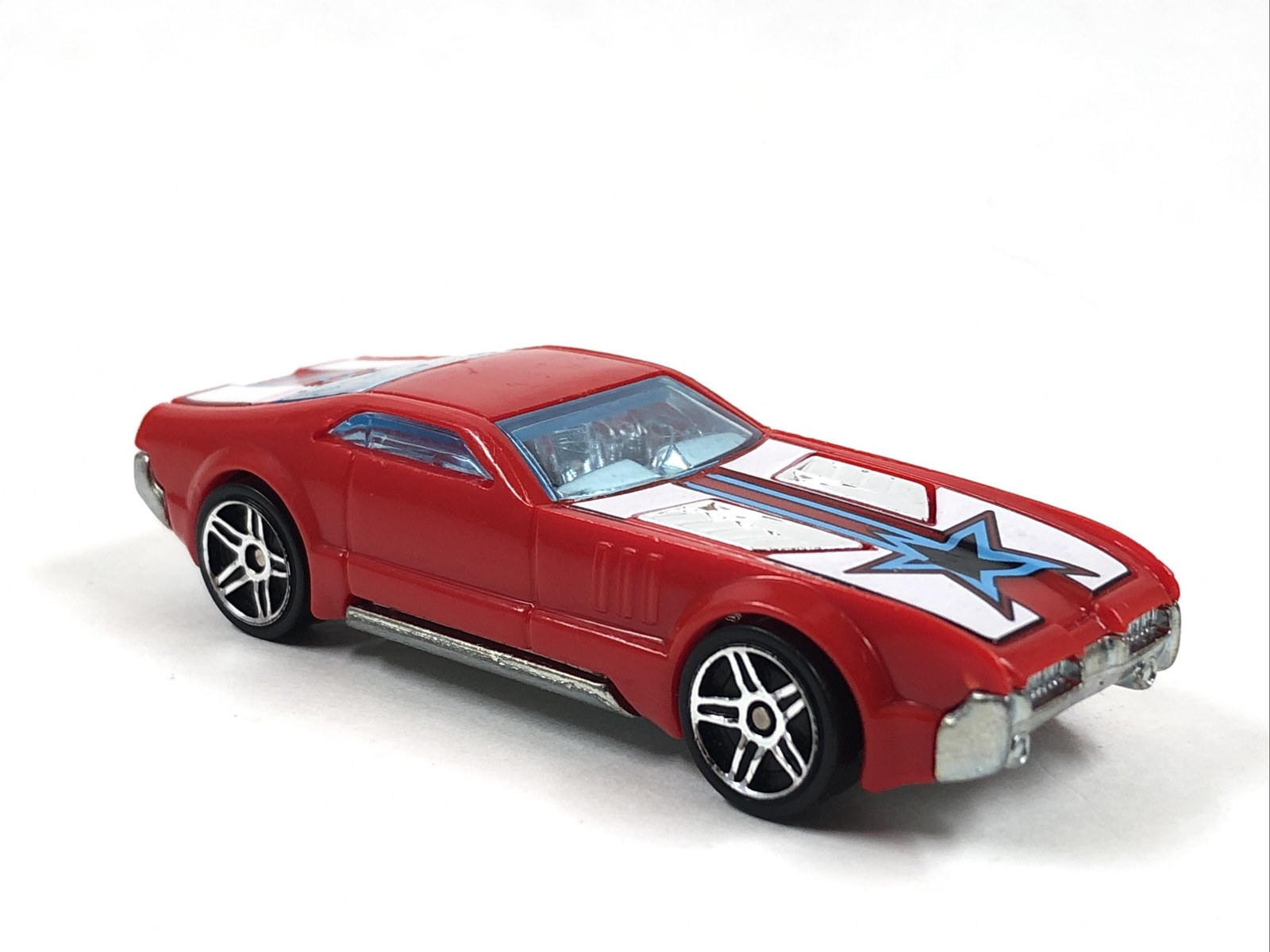 Hot Wheels 2006 CCM Country Club Muscle Diecast Car-Star Red White ...