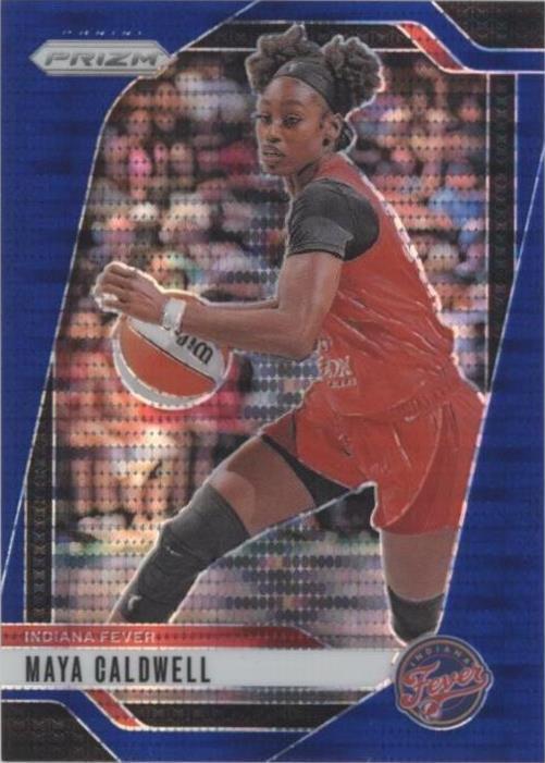 2024 Panini Prizm WNBA - Maya Caldwell #38 Blue Pulsar Prizm /199 for ...