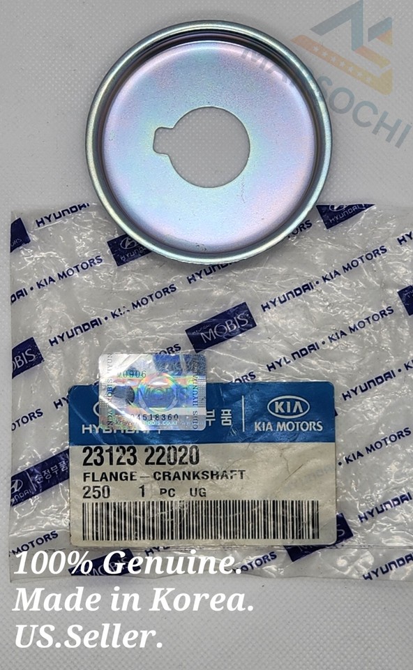 GENUINE FLANGE-CRANKSHAFT for Hyundai Accent/ Kia RIO 2312322020 | eBay