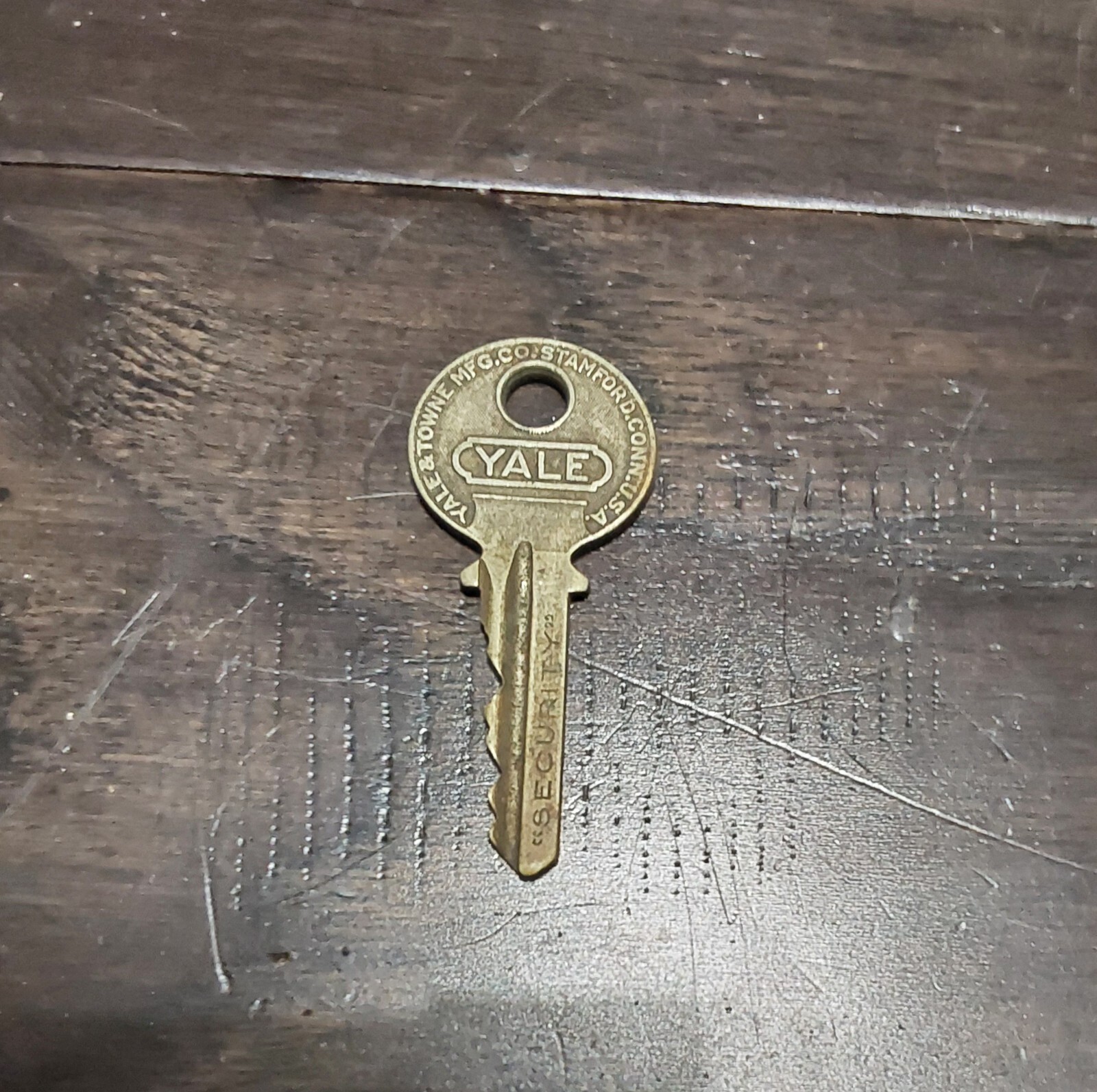 Vintage Yale "Security" 12749 Key Stamford Conn. USA | eBay