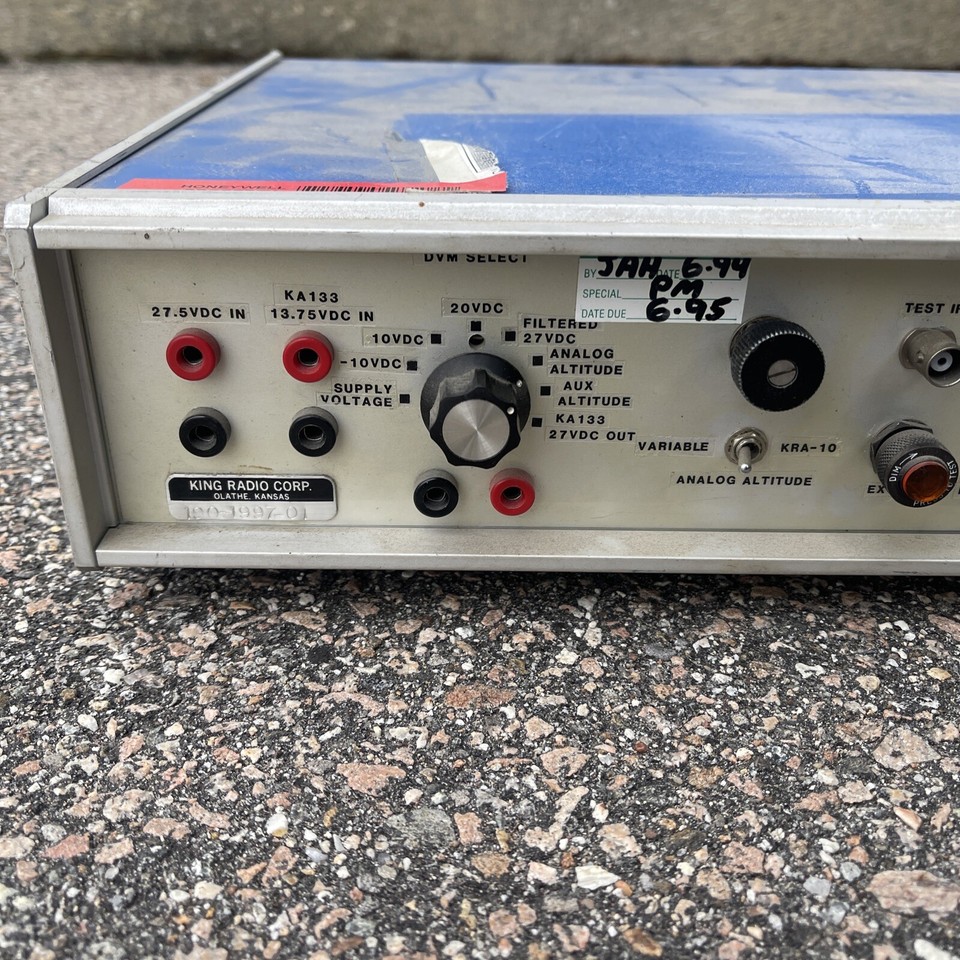 Bendix King KRA-10 KI250 KA133 Test Panel Avionics Simulator | eBay