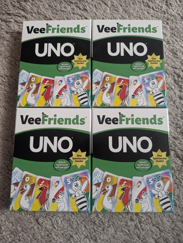 New & Sealed VEEFRIENDS UNO CARD GAME - Gary Vee Vaynerchuk Mattel 194735114153| eBay