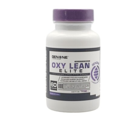 GENONE Oxy Lean Elite Premium Thermogenic 60 Caps Metabolim Mood Appetite Energy | eBay