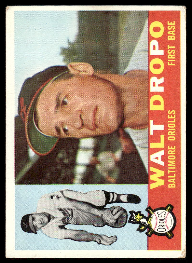 1960 TOPPS WALT DROPO 79 VG BASEBALL BALTIMORE ORIOLES | eBay