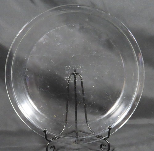 Pyrex #209 Pie Plates 10” Clear Glass~ Flat Rim Baking Dish | eBay