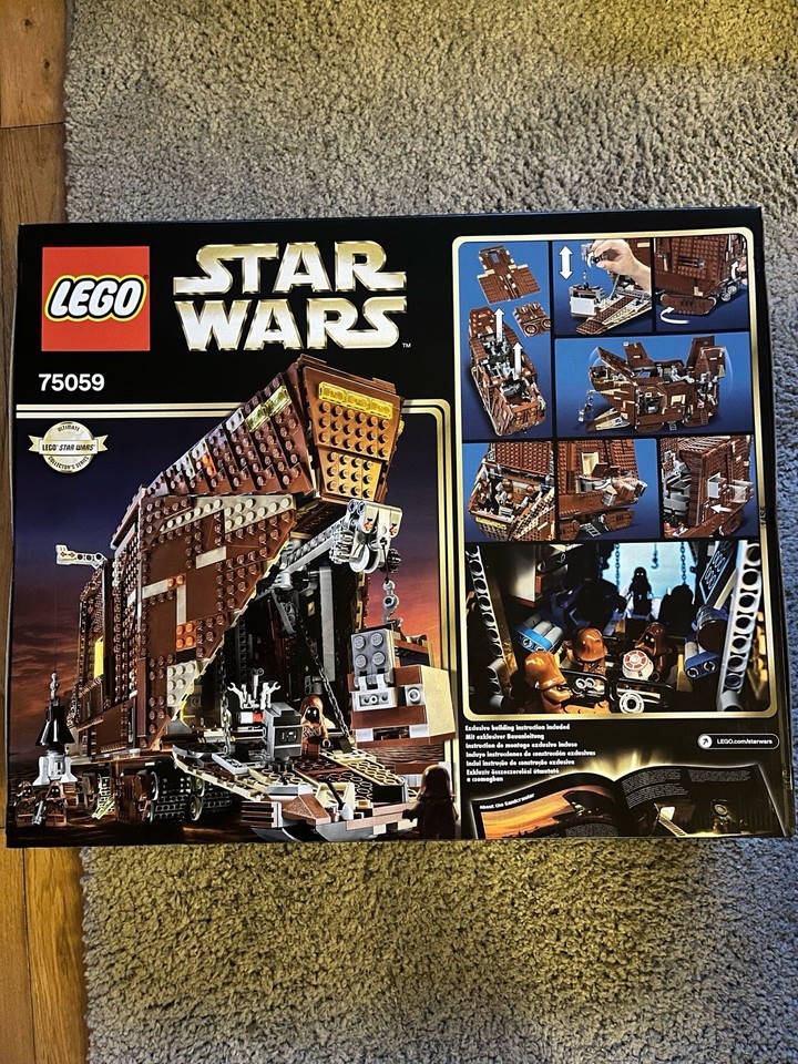 LEGO STAR WARS 75059 UCS SANDCRAWLER - NEW & SEALED - 2014 - RETIRED ...