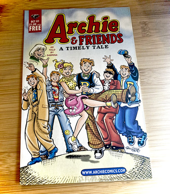 Archie & Friends: A Timely Tale #1 Mini Promo Comic Book, High Grade ...