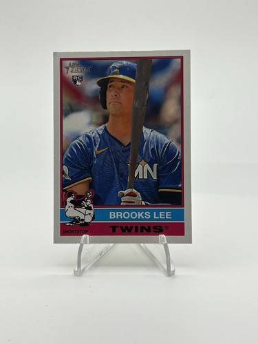 2025 Topps Heritage Brooks Lee #63 RC Minnesota Twins | eBay