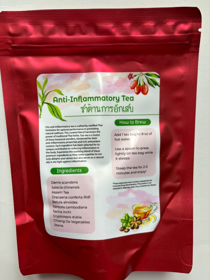 Thai Herbal Tea Natural Organic - A Simple Natural Anti-Inflammation ...
