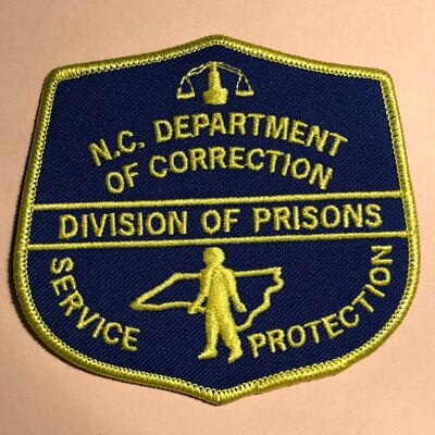 N.C. North Carolina Department Of Corrections Patch Division Of Prisons ...