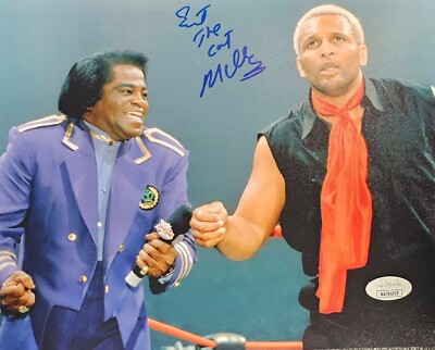 Ernest The Cat Miller Signed 8x10 Photo WWE WCW Autograph w/ James ...