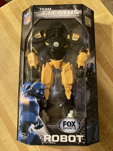 NFL Fox Sports Pittsburgh Steelers Team Cleatus Robot In Sealed ...