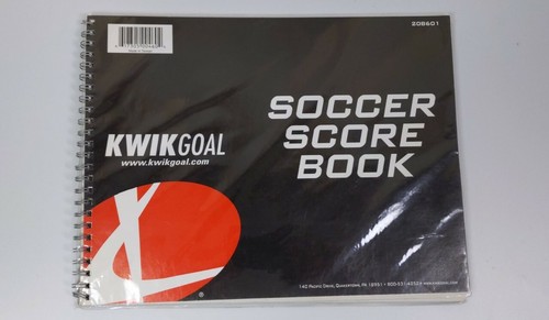 Kwik Goal Soccer Score Book Scorekeeper 617305004604| eBay