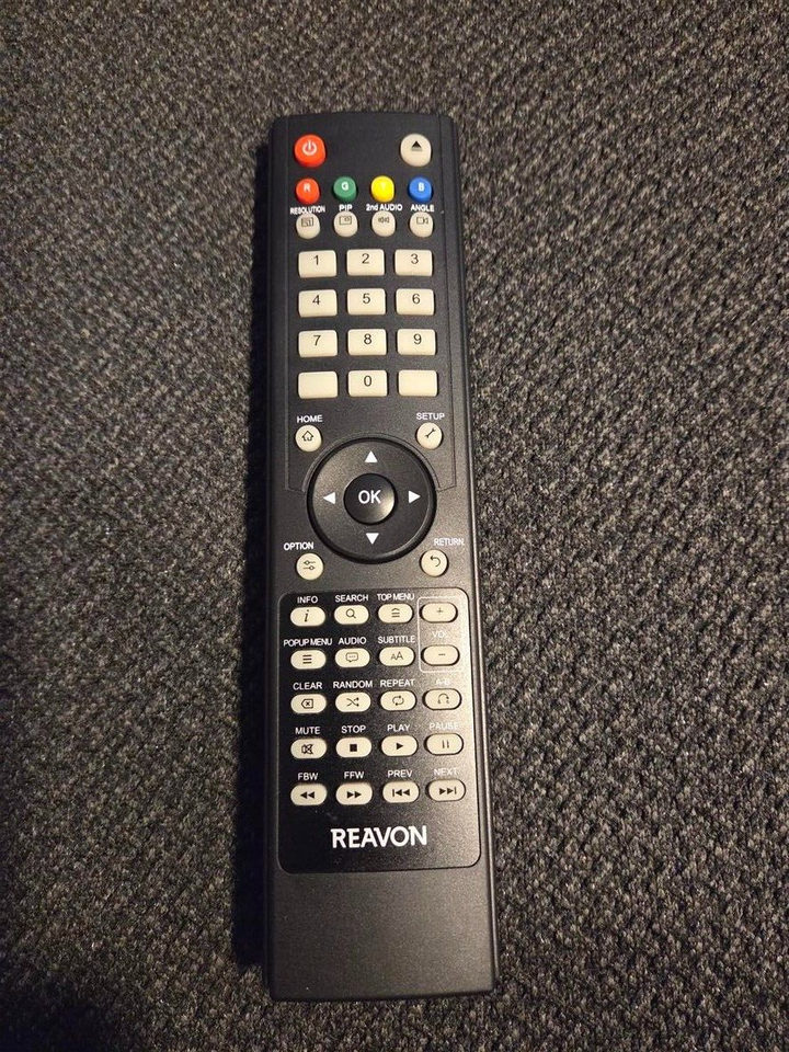 Remote Control For REAVON UBR-X100 UBR-X110 UBR-X200 Blu-ray BD DVD ...