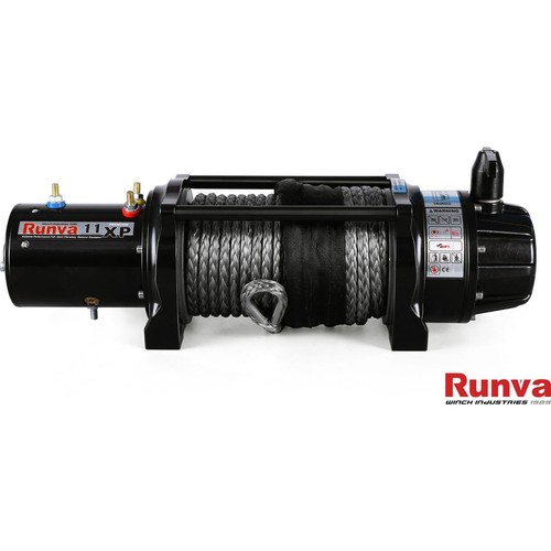 Runva 11XP Premium 4X4 Winch 12V 11000lb W/Synthetic Rope IP67 ...