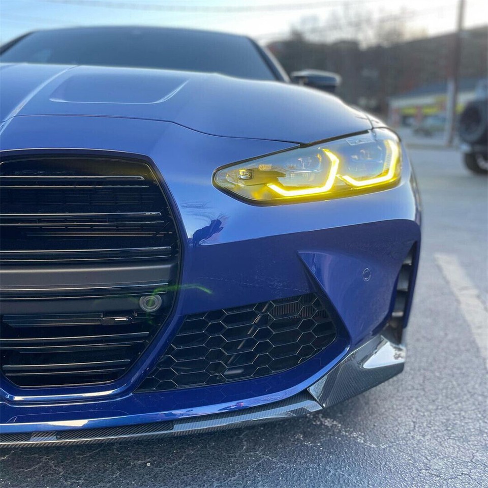 4X For BMW G80 M3 G82 M4 G22 G26 Yellow DRL Daytime Running Light LED ...