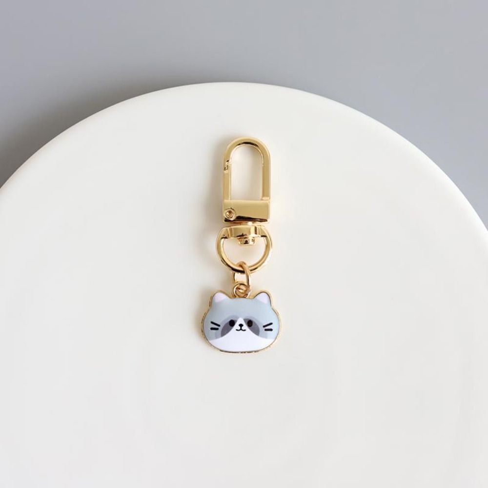 Headset Bag Pendant Couple Mini Cat Keychain Small Cat Keychain | eBay