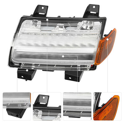LED Turn Signal Light w/DRL For 2018-2022 Jeep Wrangler JL Left Driver ...