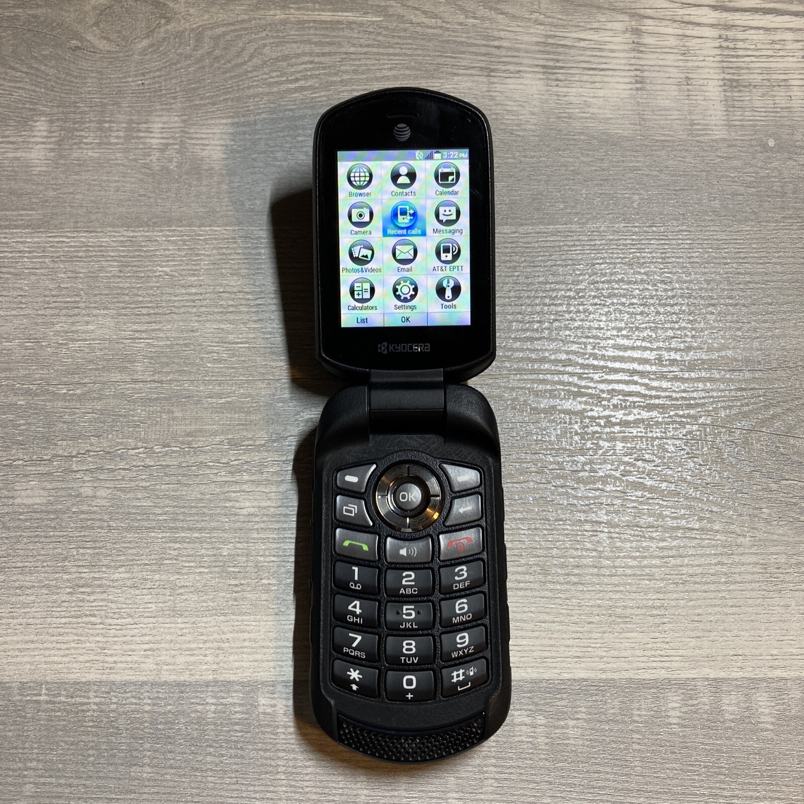 Kyocera DURAXE E4710 AT&T LTE 4G Rugged Flip Phone - Works Great! | eBay