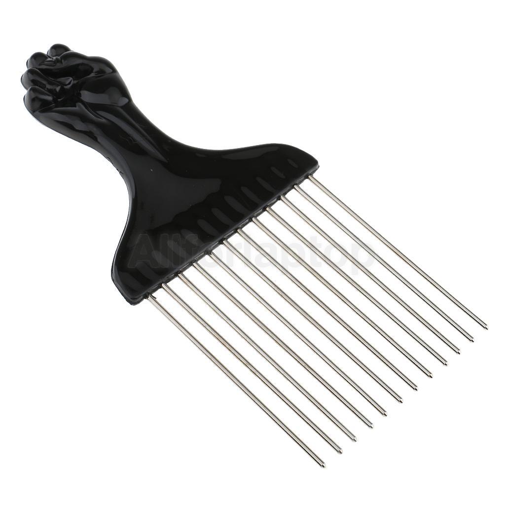 Edelstahl Afrokamm - Lockenkamm Friseur Kamm Haarkamm Faustgriff Design ...