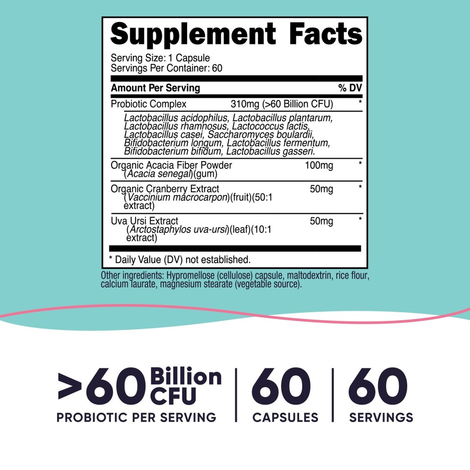 Nutricost Probiotic Complex for Women 60 Billion CFU, 60 Capsules | eBay