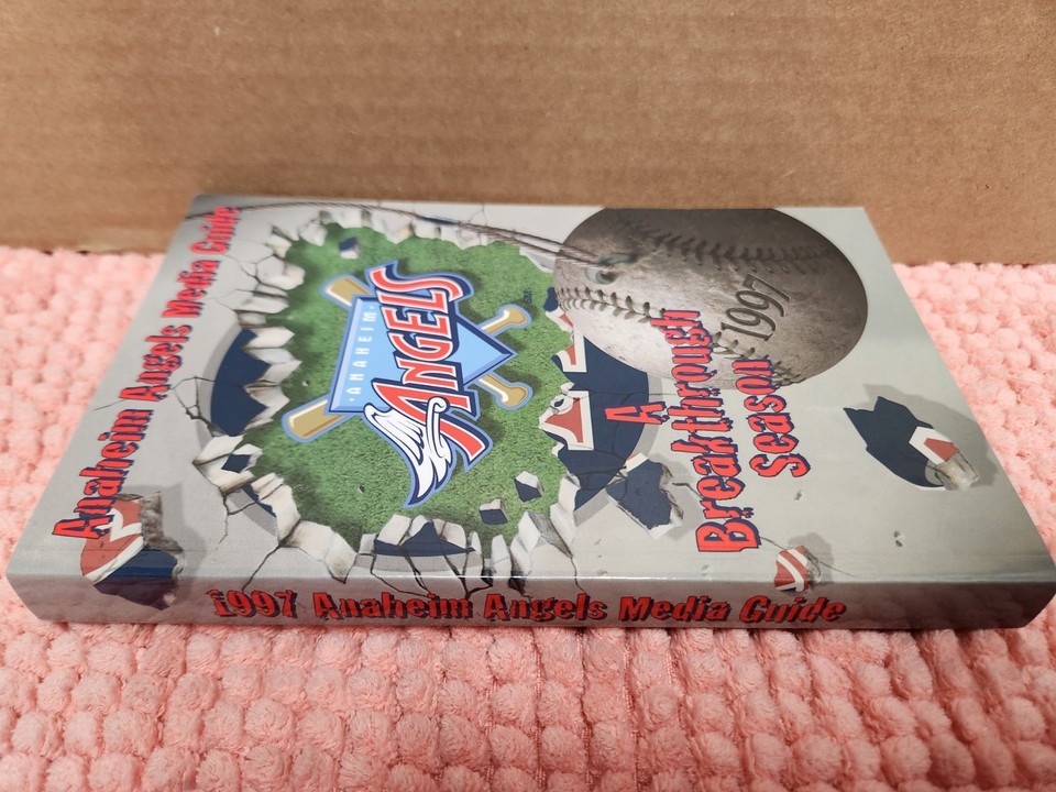 VTG 1997 Anaheim Angels Media Guide 1995 Anaheim Angels Information ...