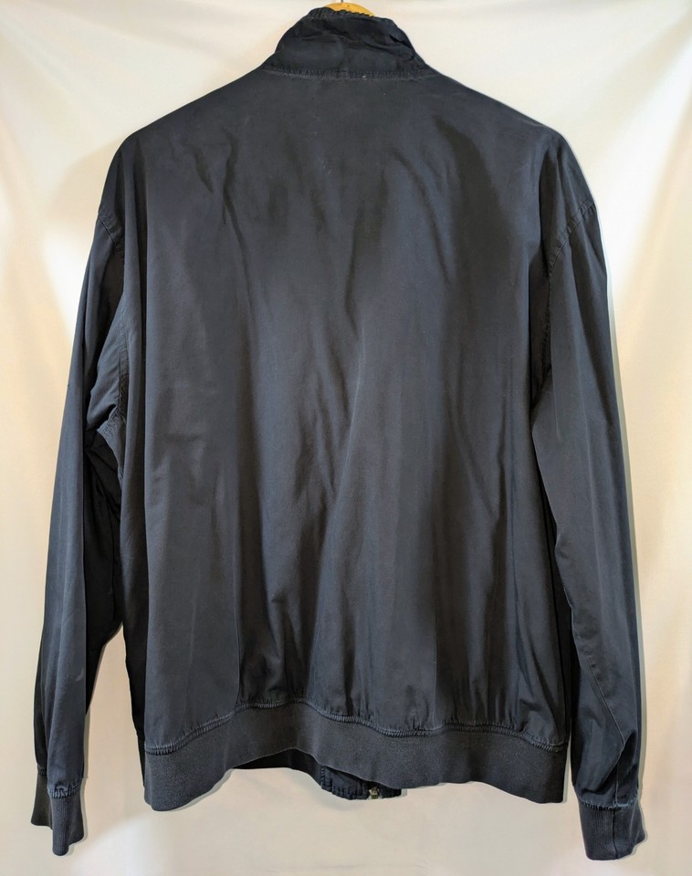 Fred Perry Harrington Jacket Black Size XL | Mod Lightweight Bomber ...