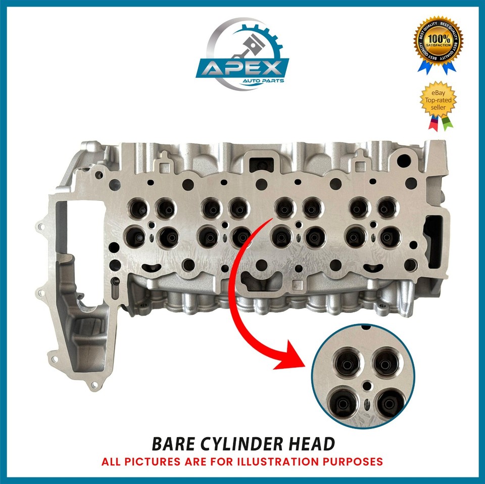 CYLINDER HEAD FOR LAND ROVER JAGUAR 204DTA , 204DTD 2.0 DIESEL ENGINE ...