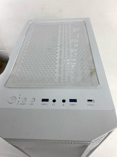 Skytech Gaming Archangel Gaming PC Desktop CASE WITH FANS White ...