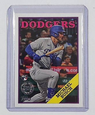 2023 Topps Update MICHAEL BUSCH RC 1988 Design ROOKIE Card #88US-8 ...
