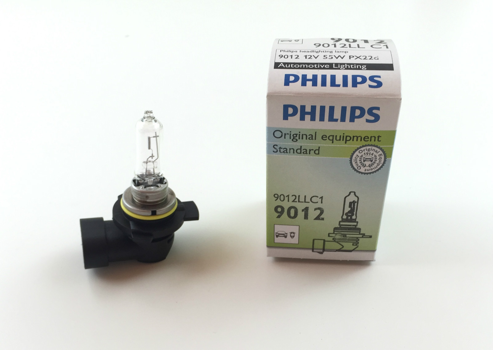 Philips HIR2 Longlife Lamp 9012 9012LLC1 12V 55W PX22d Made in Eu E1 | eBay