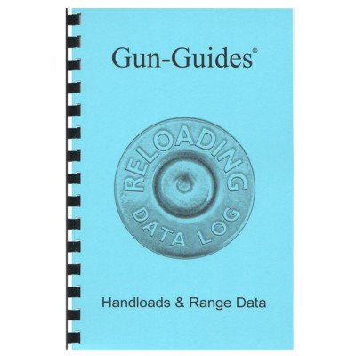 Reloading Data Log Book Gun-Guides® 2025 for load & range data 8.5"x 5. ...