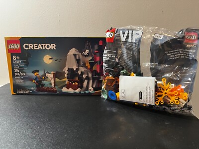NEW/SEALED In Box LEGO 40597 Scary Pirate Island + 40608 Halloween Fun ...