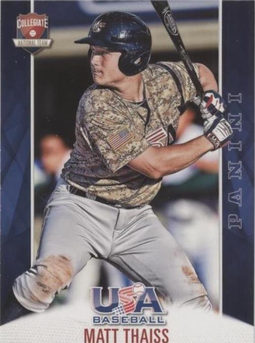2015 Panini USA Baseball - Collegiate National Team Matt Thaiss #28 (RC ...
