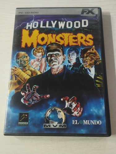 Hollywood Monsters 1 - Game for PC Spanish DVD-ROM Pendulo Studios 2T ...