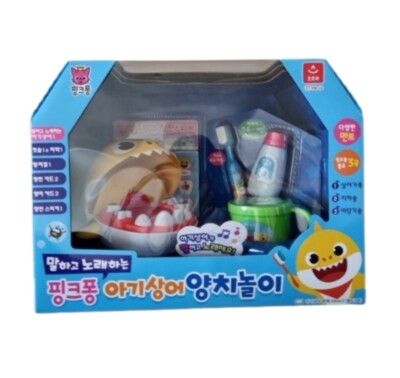 Pinkfong Baby Shark Brushing Teeth Speaking Singing Toy Learning Habit ...